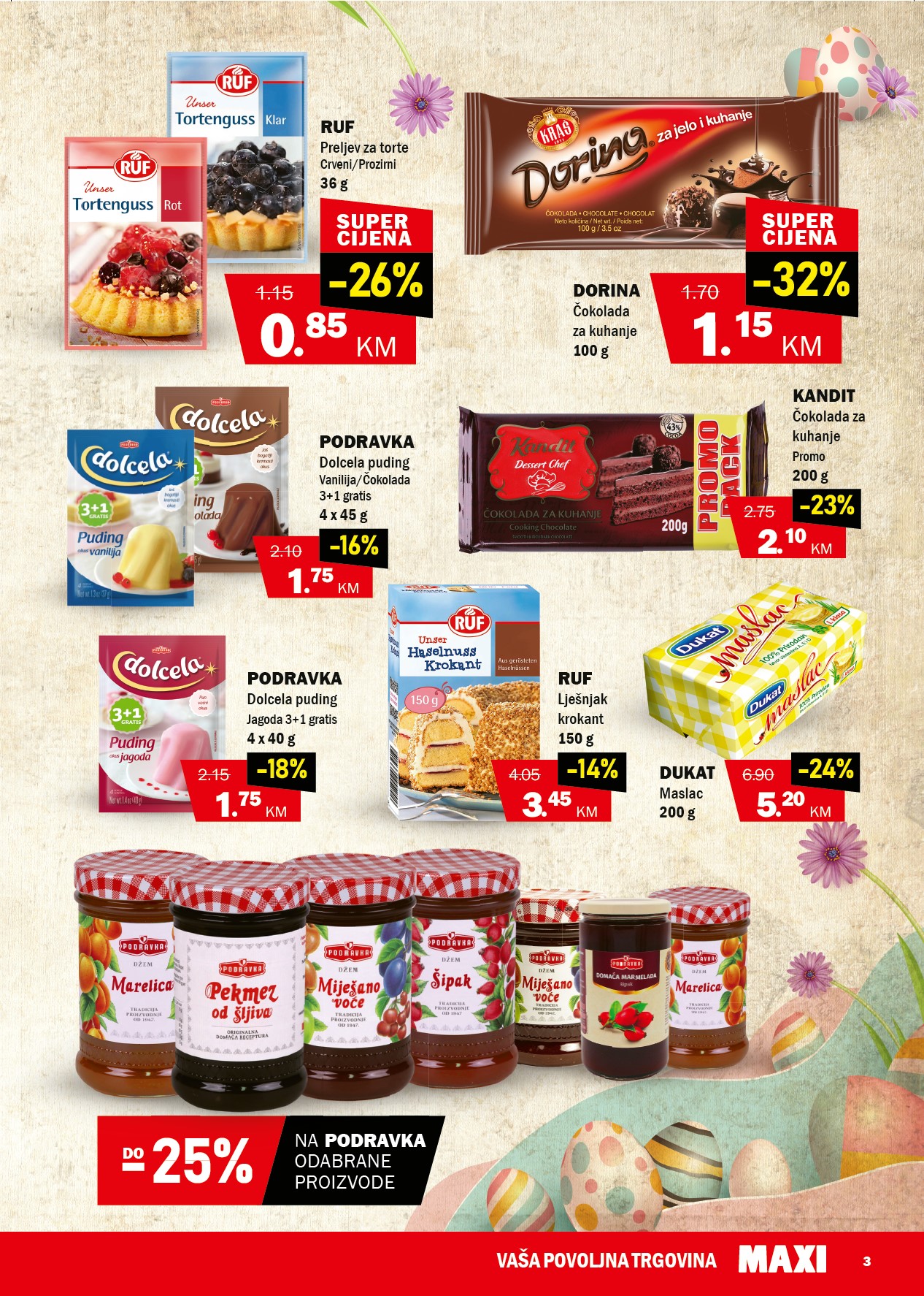 Uživajte u Uskrsu uz najbliže i posebne akcije u MAXI marketima ...